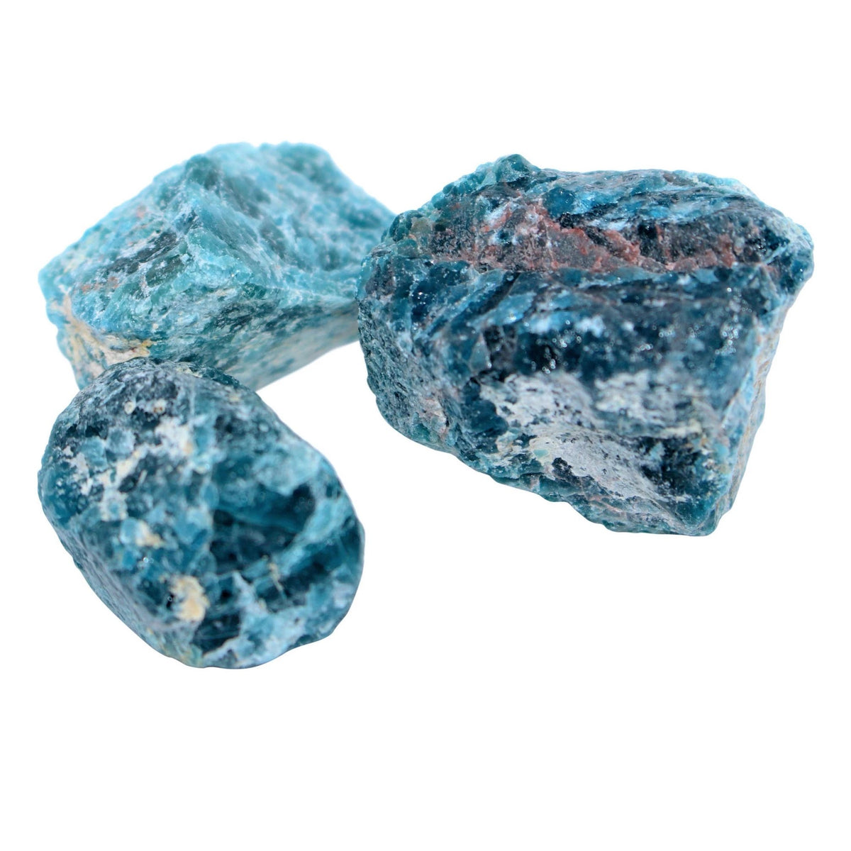 Rough Blue Madagascar Apatite – Rocky's Crystals & Minerals