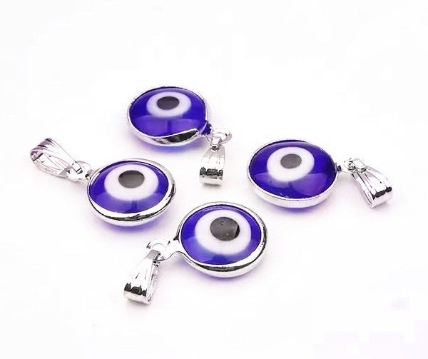 Mini Evil Eye Protection Pendant – Rocky's Crystals & Minerals