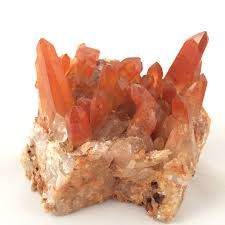 Rare Moroccan Red Quartz Cluster – Rocky's Crystals & Minerals
