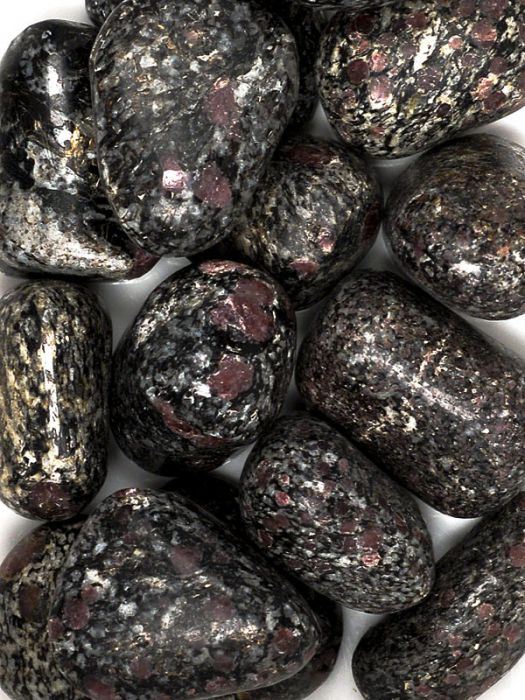 Rare Tumbled Black Spinel in Matrix – Rocky's Crystals & Minerals